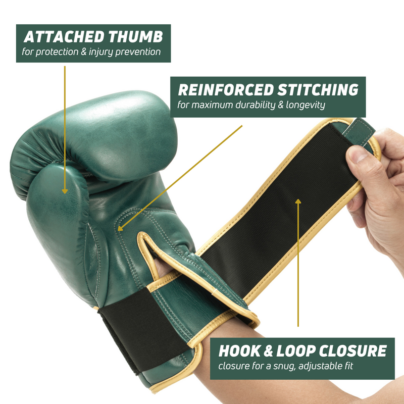 Emerald Boxing Gloves | KO Studio